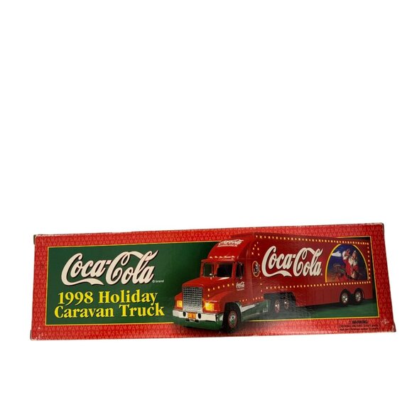 Coca Cola | Holiday | 998 Cocacola Holiday Caravan Truck Le Collectible ...